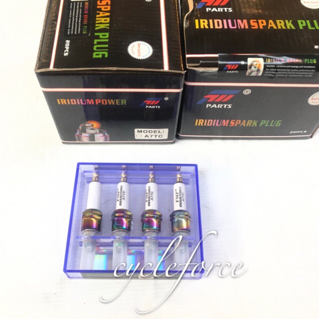 price for 4pcs A7TC c7hsa Iridium Spark plug xrm110/mio sporty/fino ...