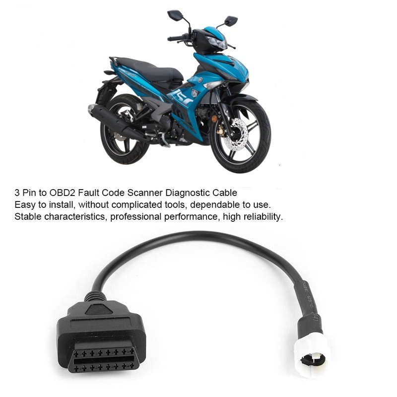 Yamaha Y15 V2 V3 Ecu Scanner Reset Engine light Obd2 Scanner & Cable ...