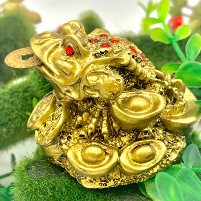 Money Frog on Gold Coins Prosperity Luck | Shopee Philippines