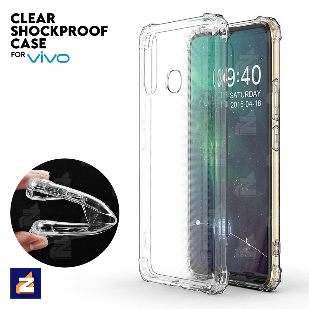 Vivo V9 V7 Plus Case Premium Silicon Shockproof Airbag Flexible Soft TPU Bumper | Shopee Philippines