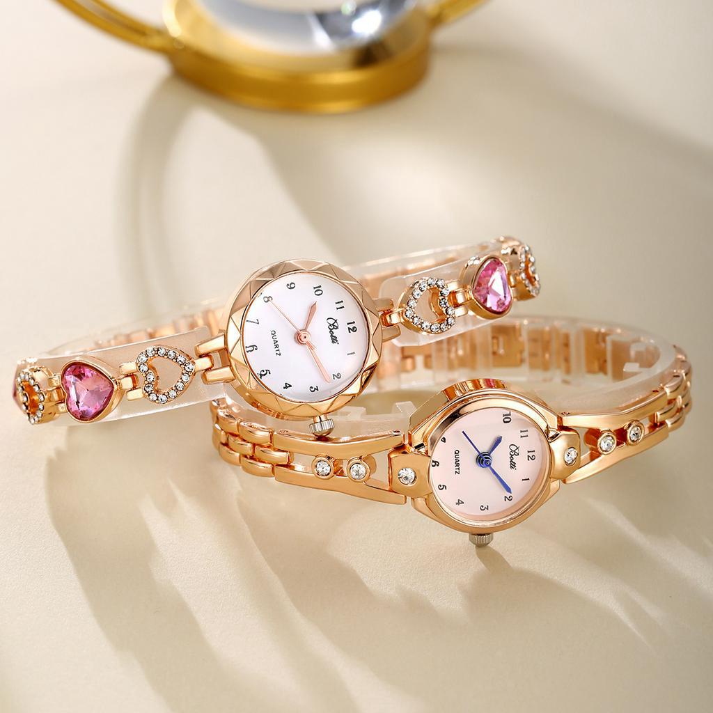 Ladies Sister Watch Couple Watch Combination, Fashion Bracelet Watch ...