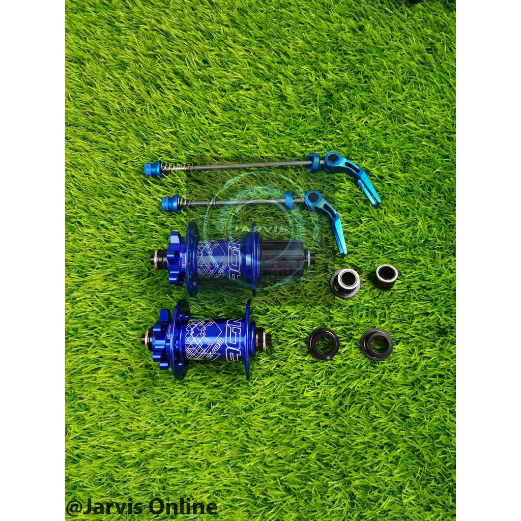 JARVIS Sagmit Evo 3 Sealed Bearing 32H 6 Pawls Hub w/ Thru Axle Adaptor ...