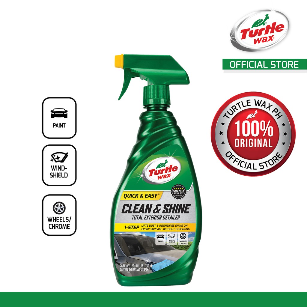 Turtle Wax Clean & Shine Total Exterior Detailer Q&E 769ml 50576 ...