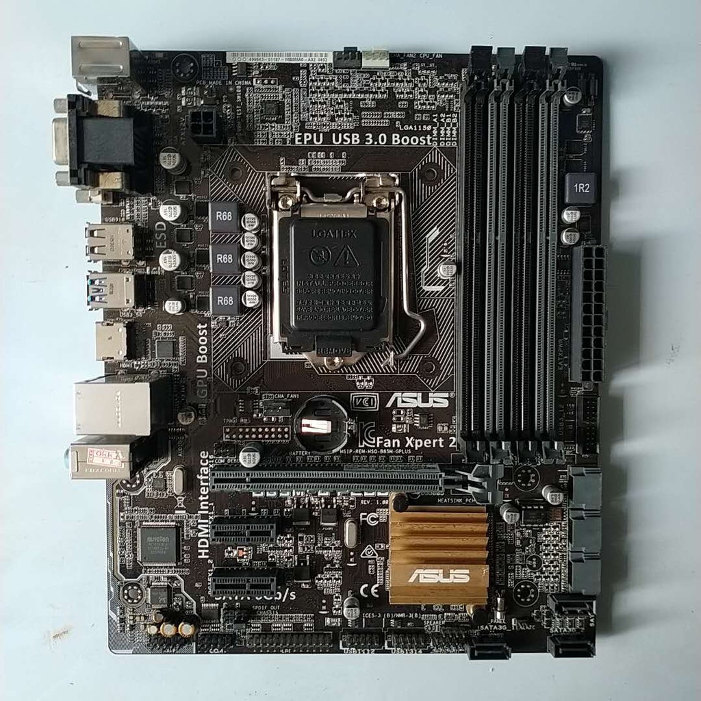 B85M-G mainboard B85 DDR3 32GB M-ATX Socket LGA 1150 computer PC used | Shopee Philippines