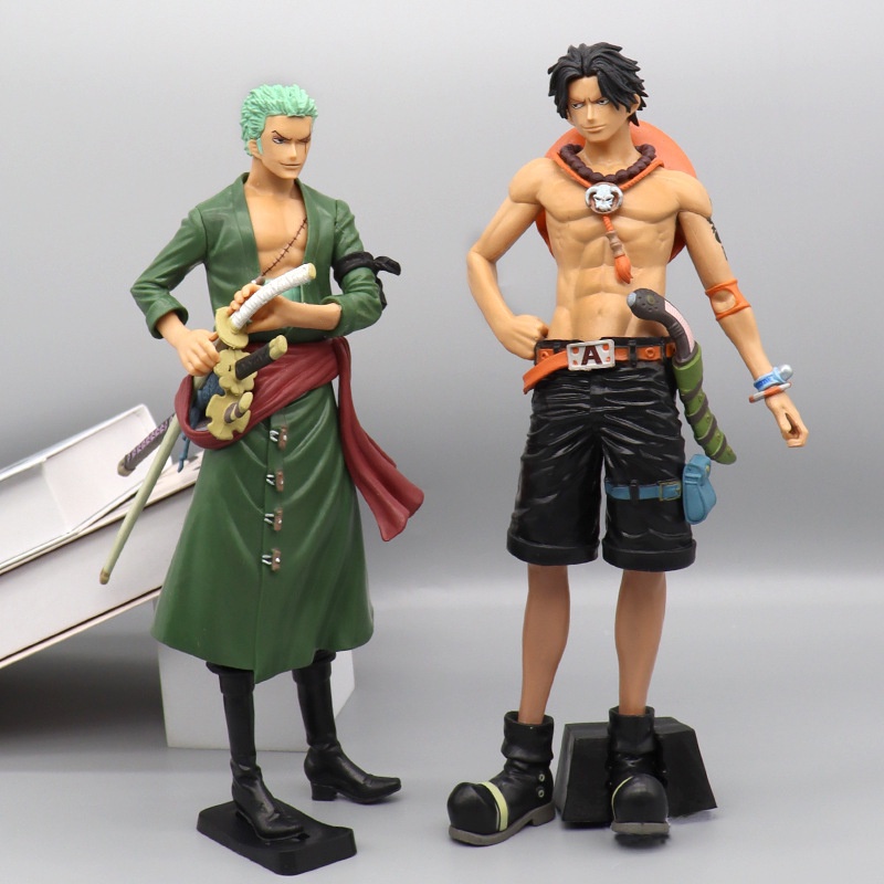 One Piece Big Group Three Swords Flow Roronoa Zoro Fire Fist Ace ...