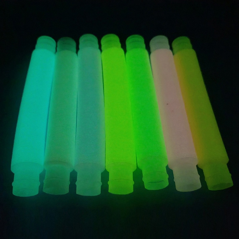 2/5/10Pcs Luminous Macaron Pop Tubes Sensory Toy For Adult Fidget ...