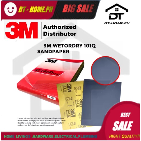 PER 100PCS ---- 3M Sandpaper Grit 60 - 1000 Per Piece 9 x 11 Inches ...