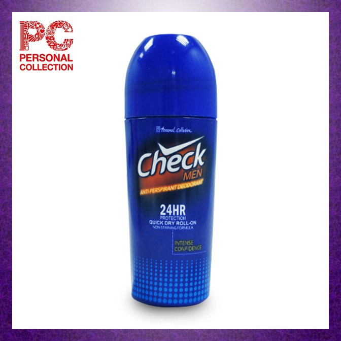 PC Check Deodorant for Men 50mL | Shopee Philippines