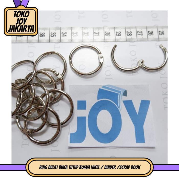 Ring Binder 3cm Round Open Close Scrap book 30mm | Shopee Philippines