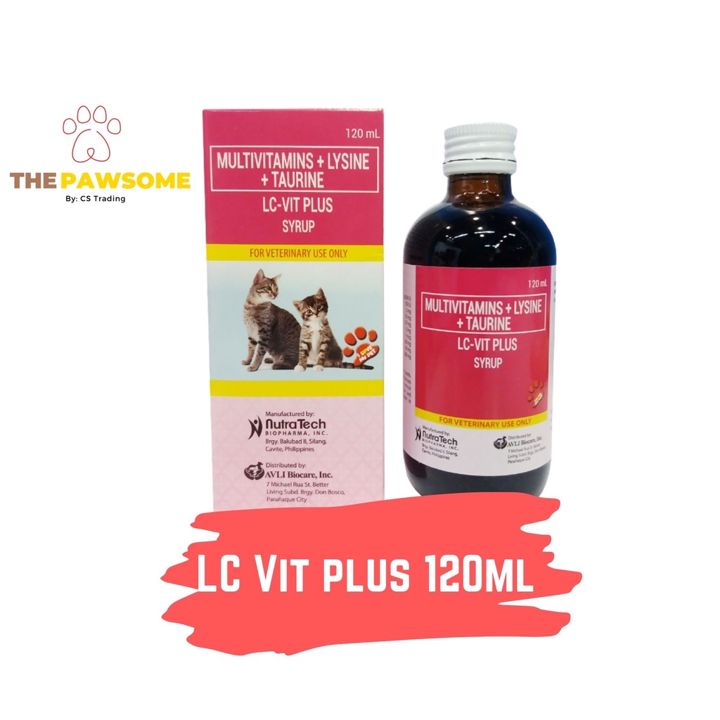 LC Vit Plus with Lysine and Taurine 120ml | Shopee Philippines