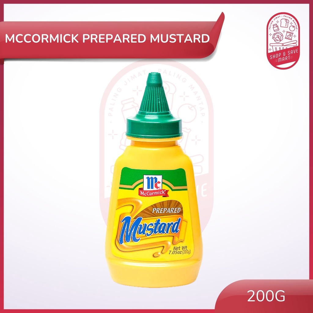 Mccormick Prepared Mustard - 200g | Shopee Philippines
