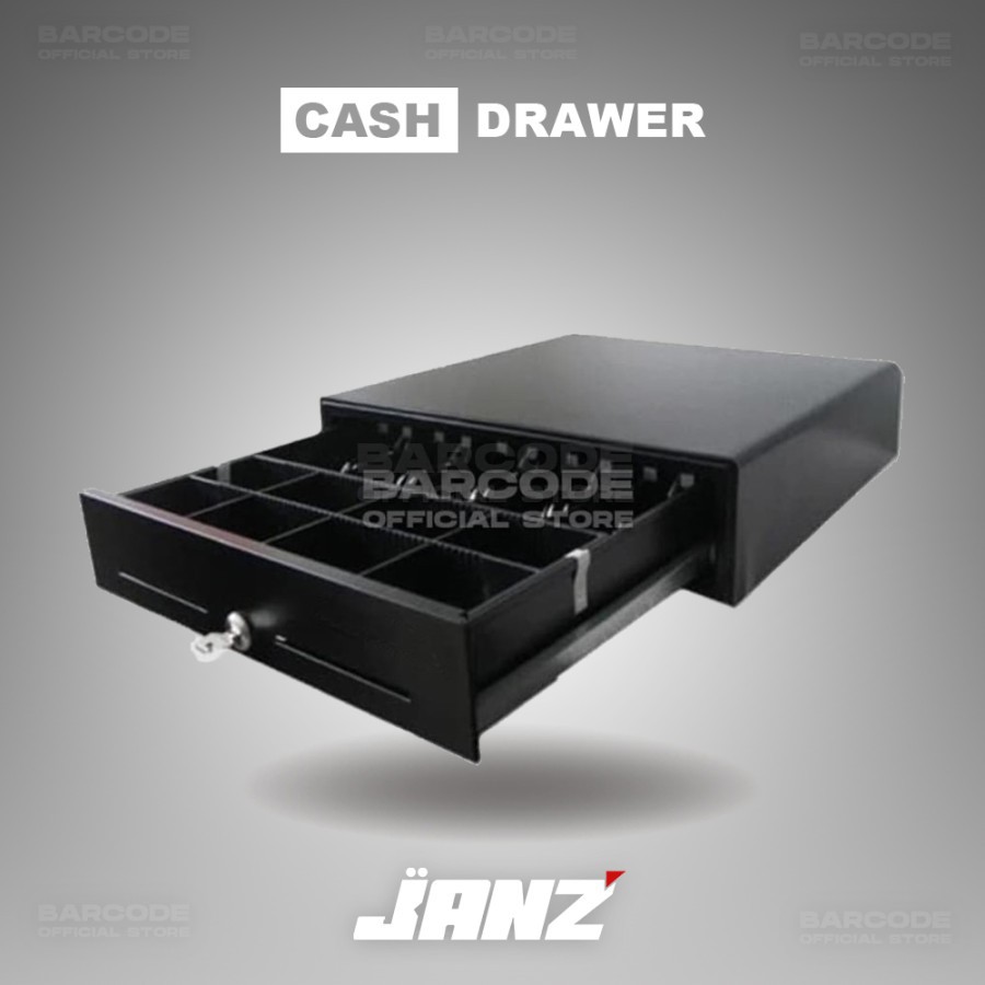 JANZ CU171 Cash Drawer Cashier's Money Drawer With RJ11 (Black ...