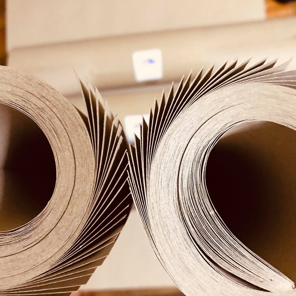 25/50pcs A3 Size 70-115gsm Roll Kraft Plain Paper for Gift Wrapping ...