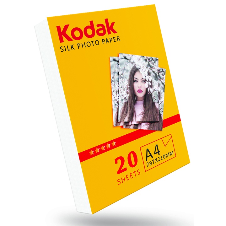 Kodak SILK PHOTO PRINTING PAPER - A4, 13X18 | Shopee Philippines