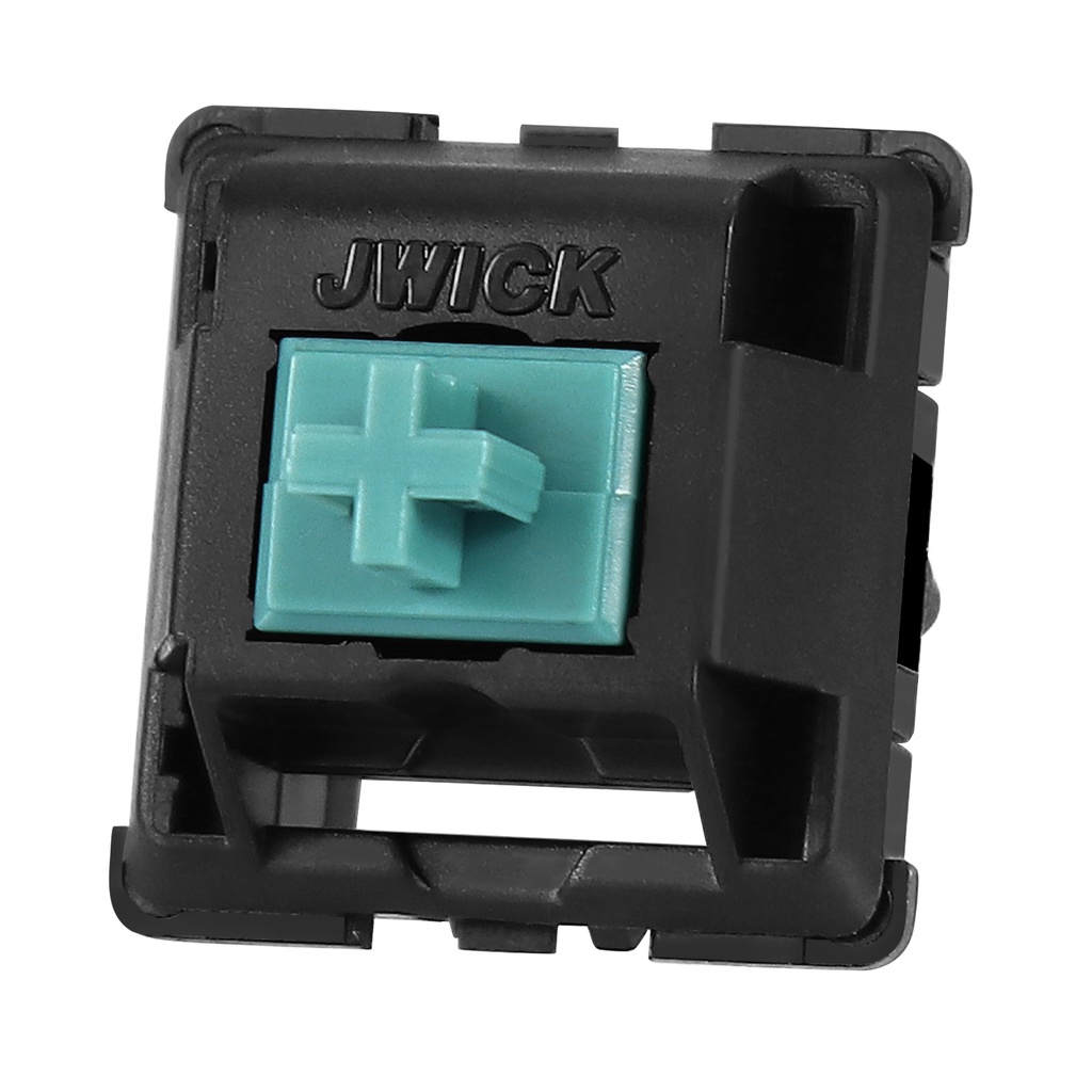 JWK / Jwick Lagoon Obsidian Black T1 V2 Tactile 67g Mechanical Keyboard ...