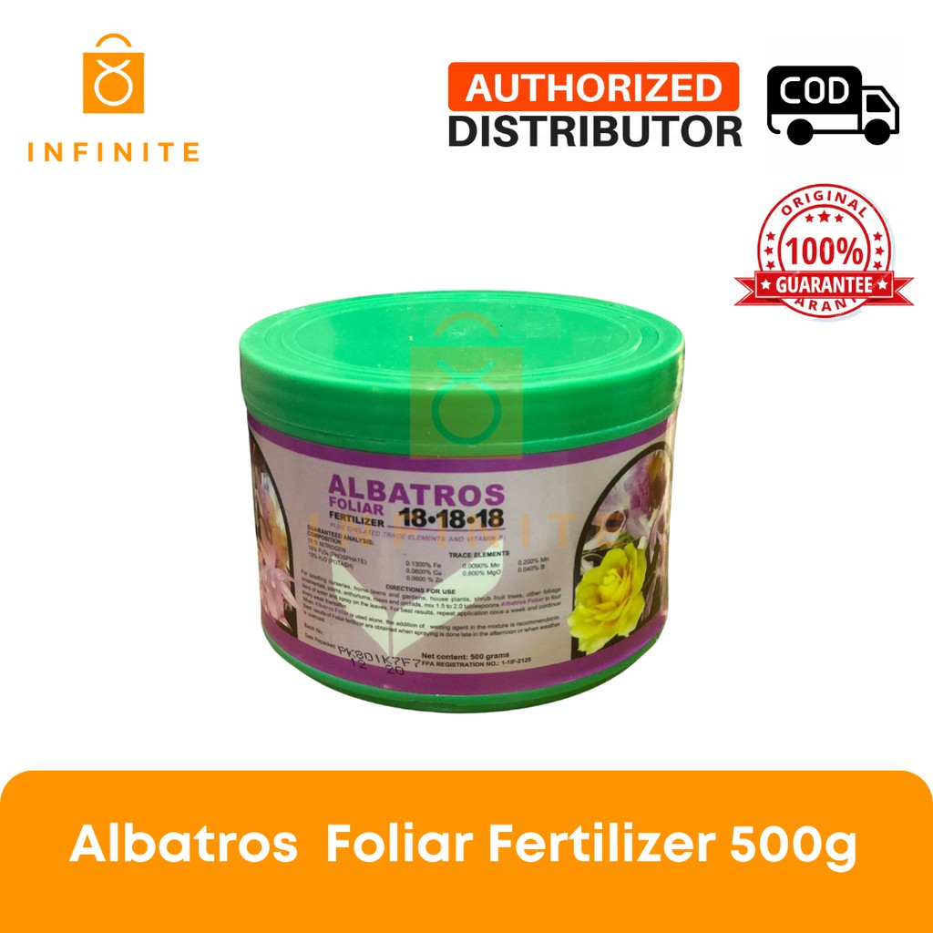Albatros Foliar Fertilizer 500g | Shopee Philippines