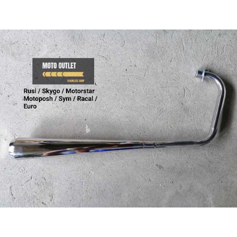 Rusi/Skygo/Motoposh/Sym/Euro/Motorstar/Pinoy Stainless Chicken Pipe ...