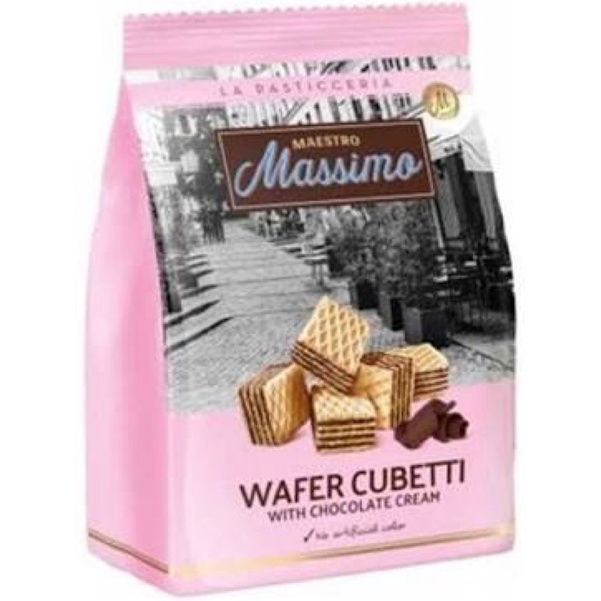 MASSIMO WAFER CIBETTI / TORTINA MILK CHOCOLATE COVERED WAFER 60GRAMS ...