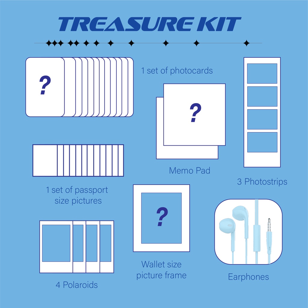 KPOP TREASURE FANMADE KIT FANKIT | Shopee Philippines