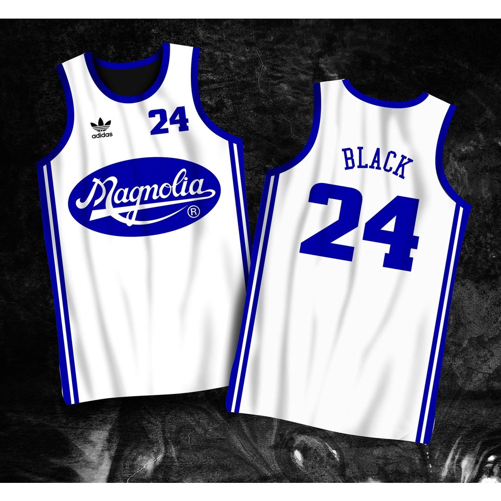 PBA RETRO JERSEY | 1985 PBA Retro Magnolia Jersey NORMAN BLACK #24 ...