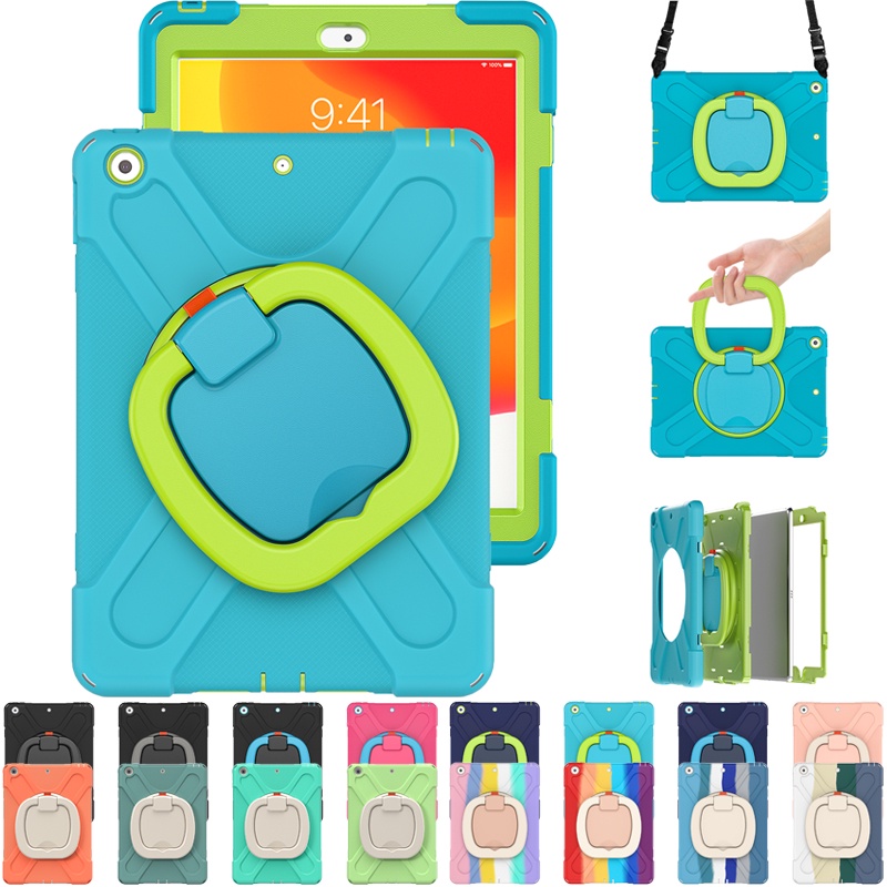【16 Colors】Kids Shockproof Tablet Case for iPad 7th 8th 9th Gen 10.2 ...