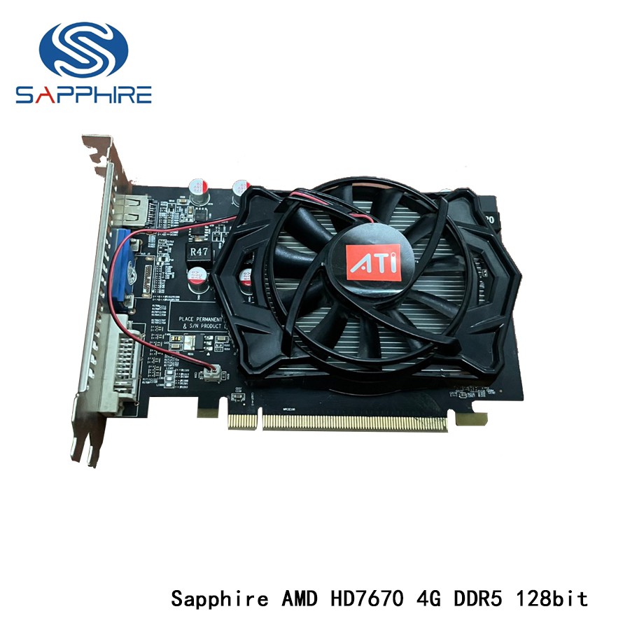 used Sapphire AMD HD7670 4G DDR5 128bit | Shopee Philippines