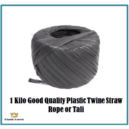 1 Kilo Good Quality Plastic Twine Straw Rope or Tali | Shopee Philippines