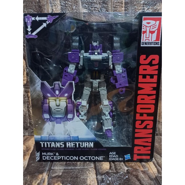 Transformers Titans Return Octone & Murk (BIB) | Shopee Philippines