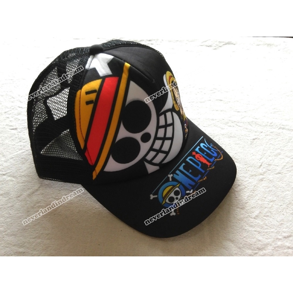 Anime ONE PIECE Baseball Cap Monkey D Luffy Sun Cap | Shopee Philippines