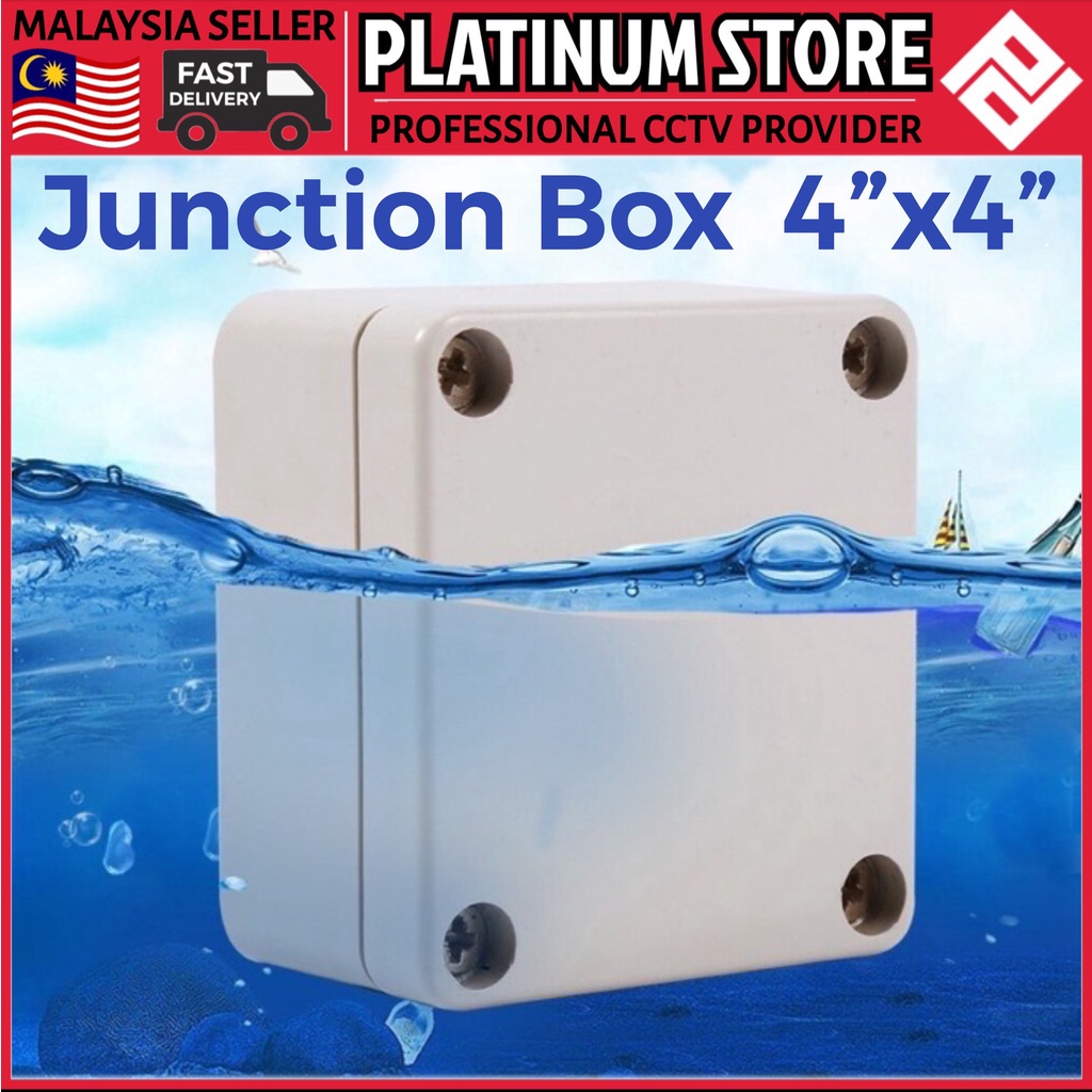 4x4 Junction Box Waterproof water proof Suitable for cctv casing ...