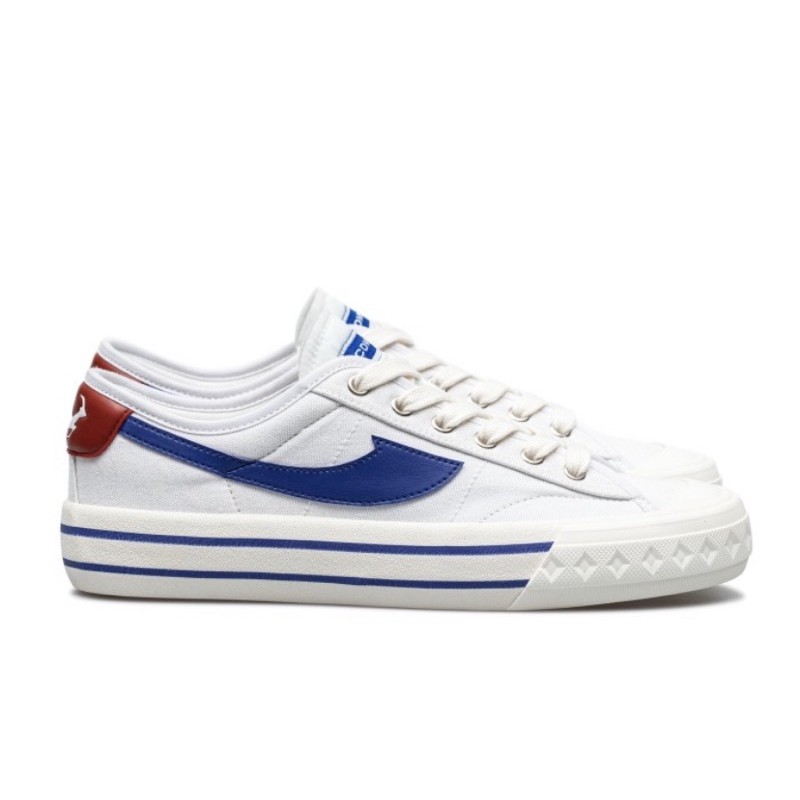 Retrograde Low Blue / White Compass Shoes Size 44 | Shopee Philippines