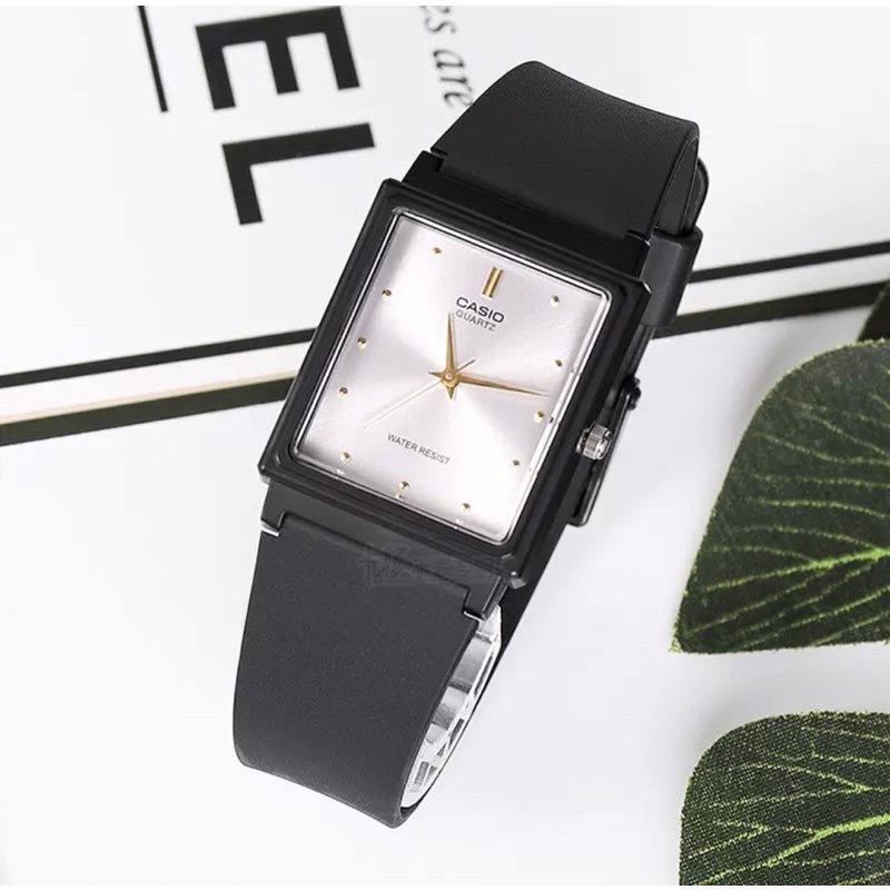 Casio square rubber watch water resist Casual watch | Shopee Philippines