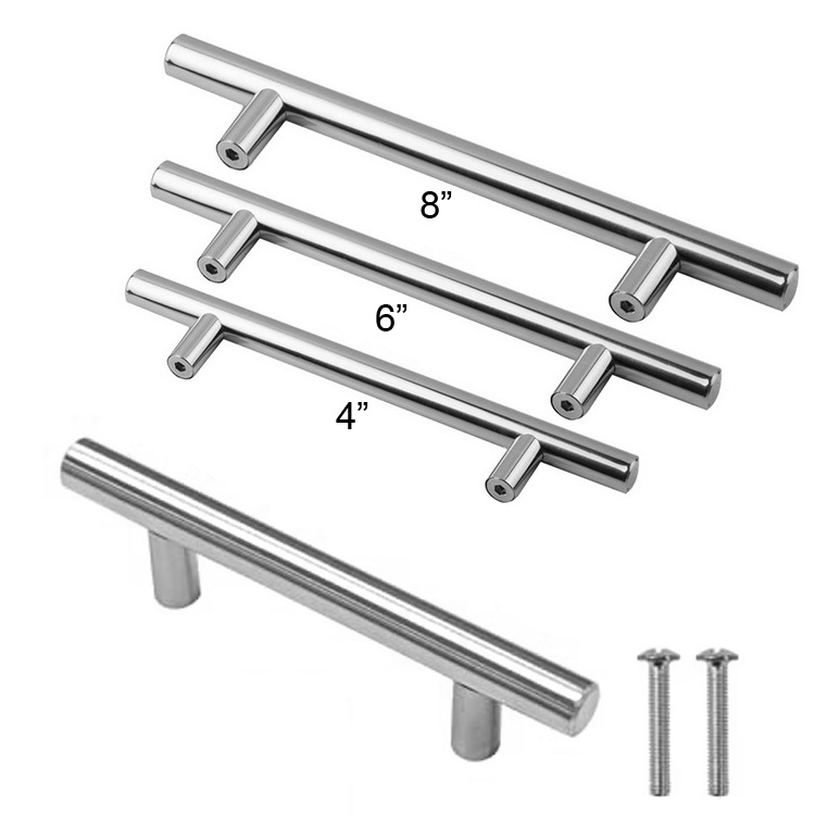 ON SALE!!! Solid Stainless Handle 4" , 6' , 8" (PER PIECE) | Shopee ...
