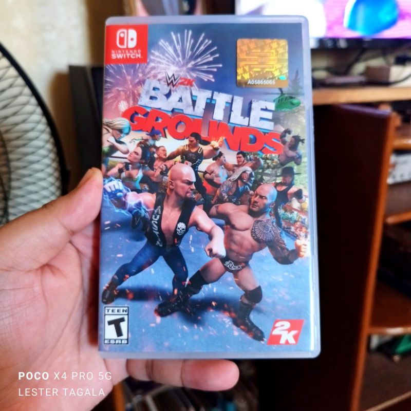 WWE 2K Battlegrounds Nintendo Switch USA Used codes | Shopee Philippines