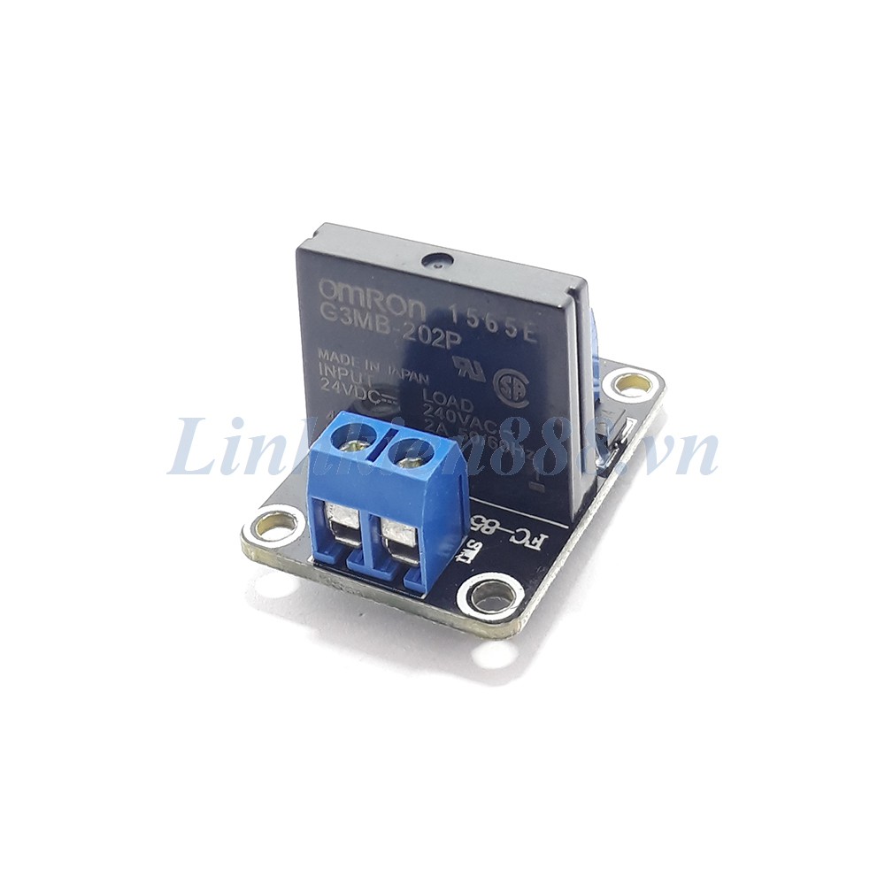 Semiconductor Relay Module Input 24V Output 250V 2A 1 Channel | Shopee ...