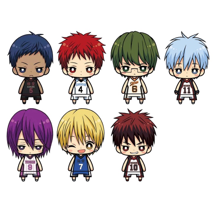 Kuroko no Basuke / Kuroko's Basketball Chibi Sticker Vinyl Waterproof ...