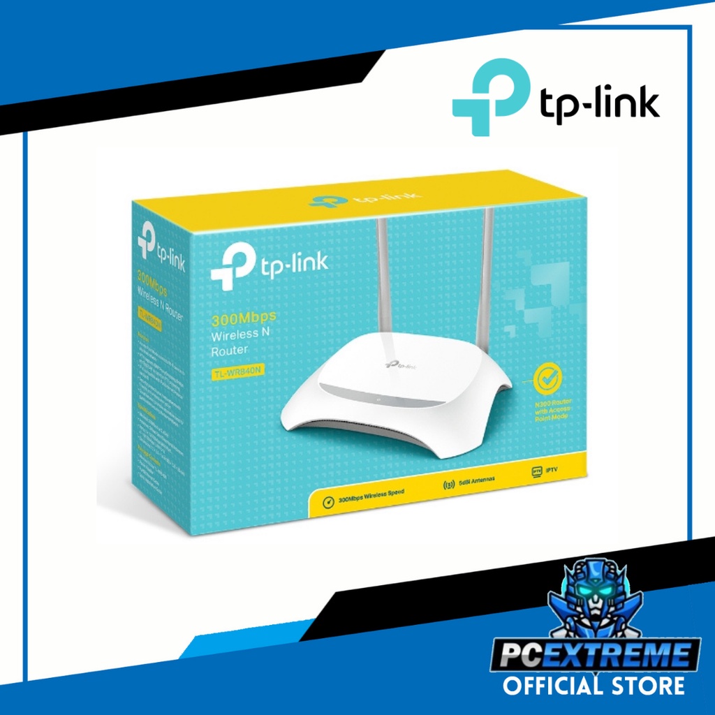 TPLINK TL-WR840 N 300MBPS WIRELESS N ROUTER | Shopee Philippines