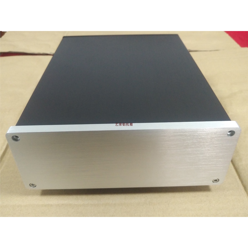 All-aluminum power amplifier box amp box tube amplifier DIY front stage ...