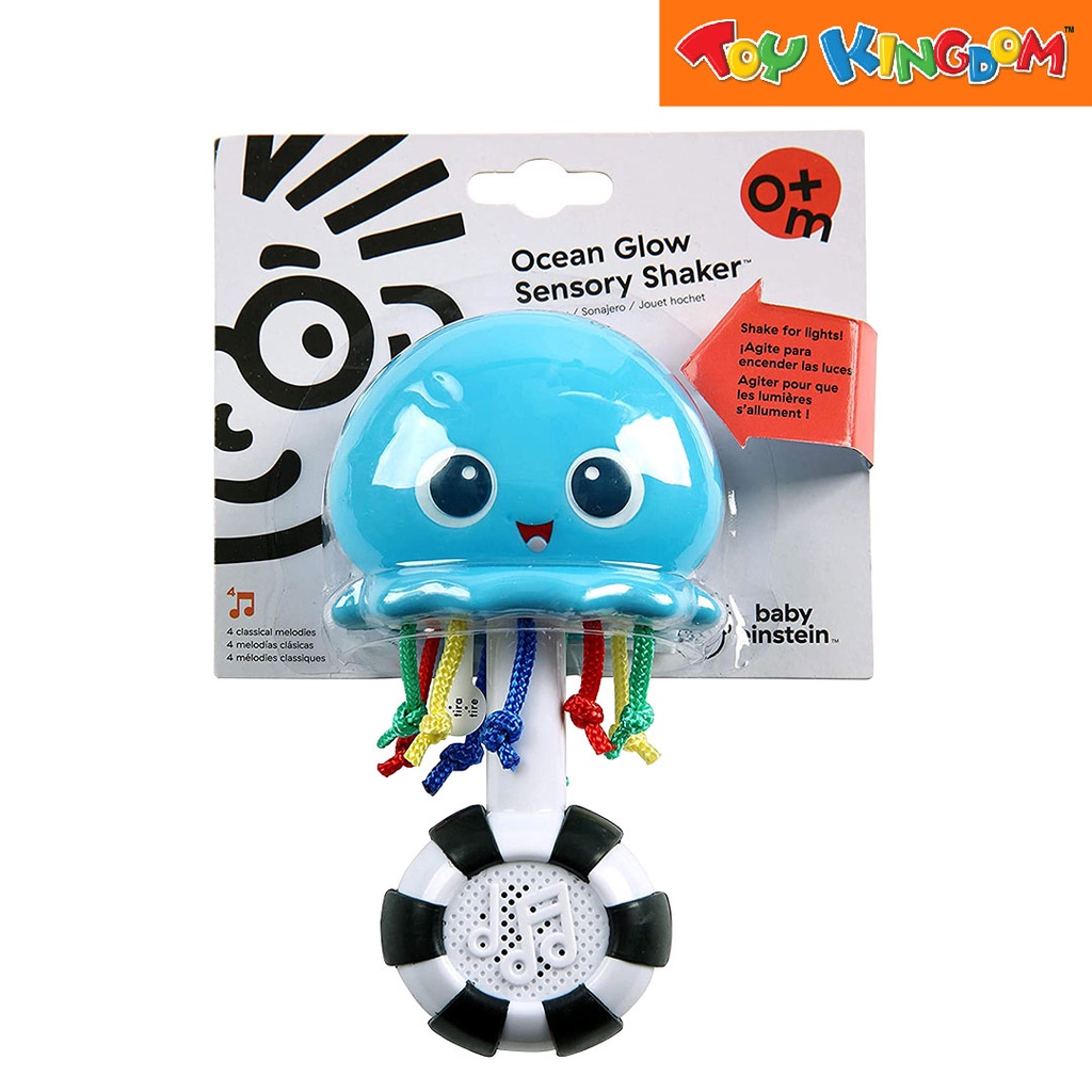 Kids II Baby Einstein Ocean Glow Sensory Shaker Musical Toy | Shopee ...