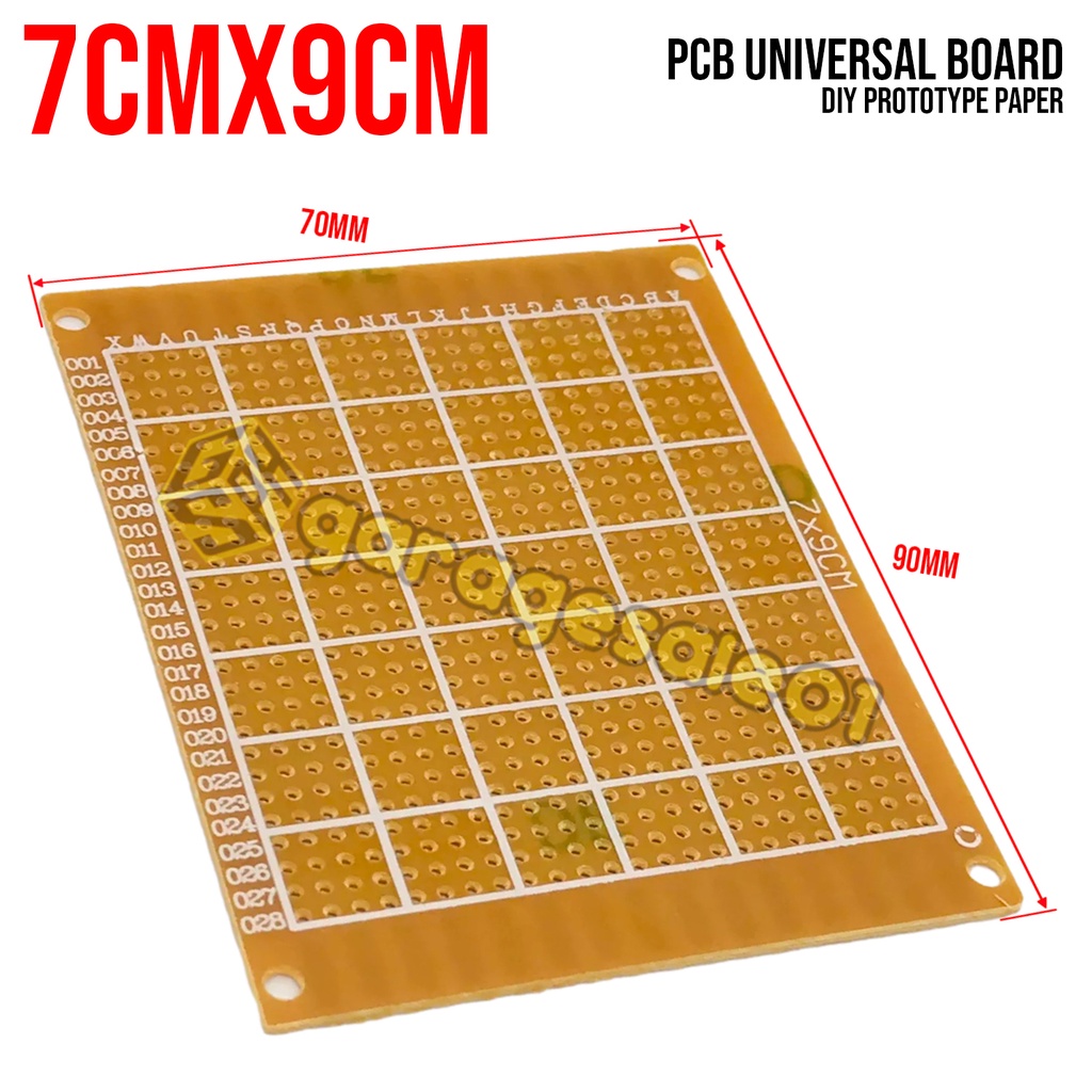 ⚡Single side copper PCB matrix circuit board 7cm x 9cm⚡ | Shopee ...