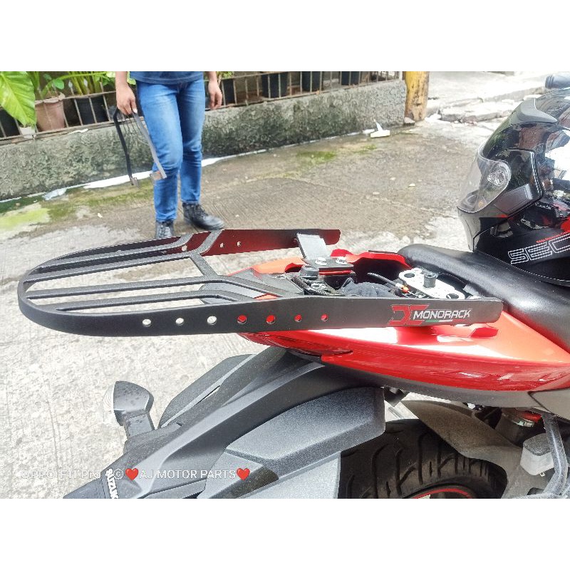 GIXXER FI DC MONORACK BRACKET POWDER COATED | Shopee Philippines