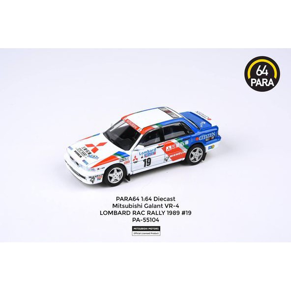 PARA64 1/64 Mitsubishi Galant VR-4 VR4 (Winner Lombard R.A.C.Rally 1989 ...