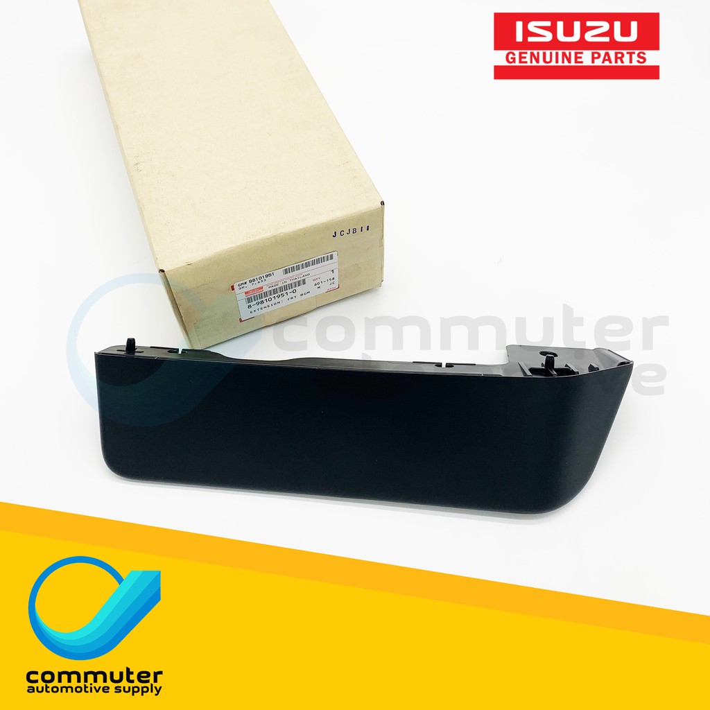 [Front LH 2014-2019] Isuzu Dmax, Isuzu MUX Bumper Extension - Genuine ...