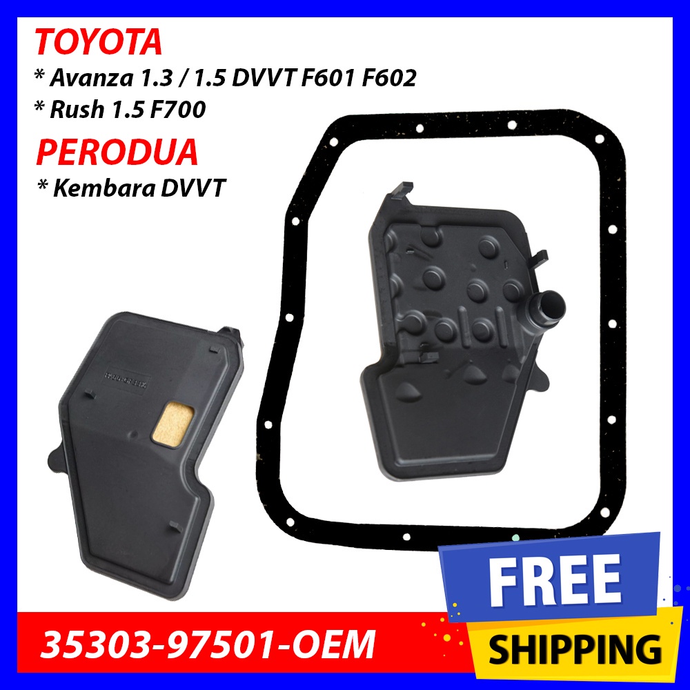 OEM Auto Transmission Filter ATF - Toyota Avanza DVVT F601 F602 / Rush ...