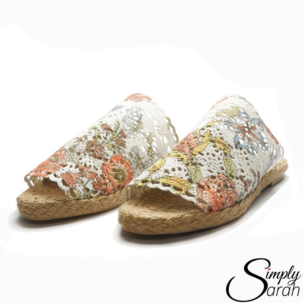 Marikina made HILDA ABACA flat mule sandals | Shopee Philippines