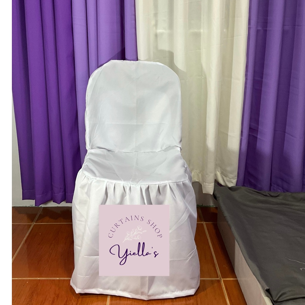 PLAIN Monoblock Chair Cover | Standard Uratex and Ruby Monoblock ...