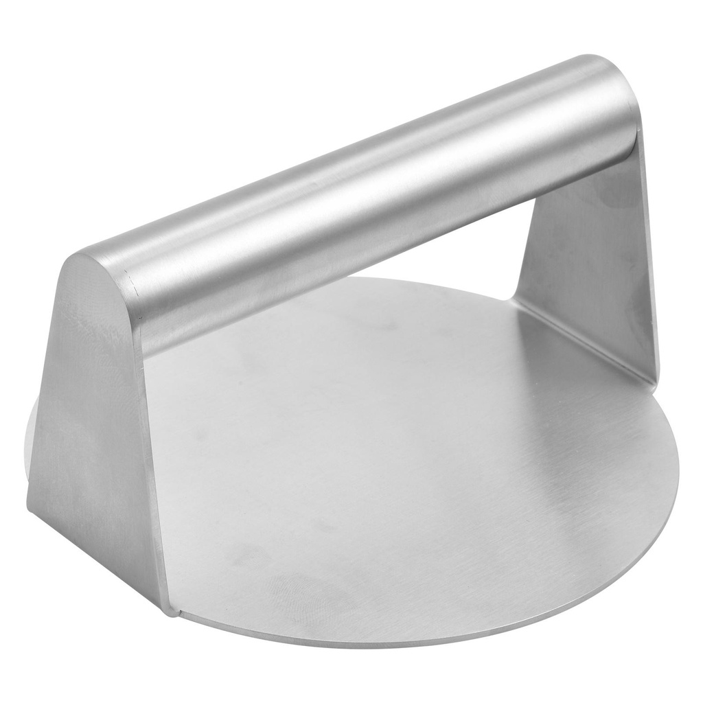 Stainless Steel Burger Press Round Burger Smasher Professional Griddle ...
