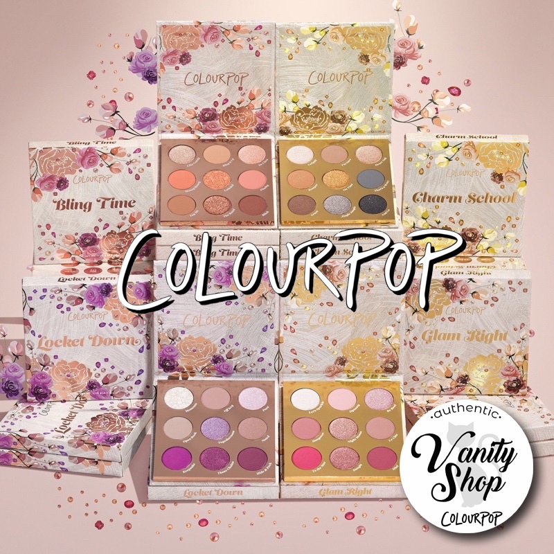 Colourpop Charmed I'm Sure Eyeshadow Palette Charm School Glam Right ...