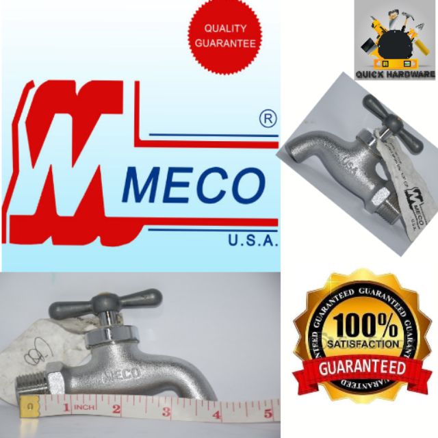 (MECO) Multi-Purpose Plain Bib Faucet Art201CP | Shopee Philippines
