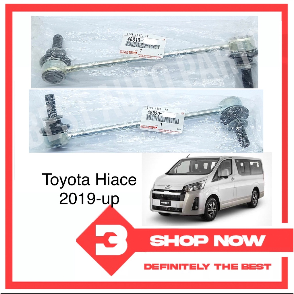 Genuine Toyota Front Stabilizer Link (Left & right) for Toyota Hiace ...